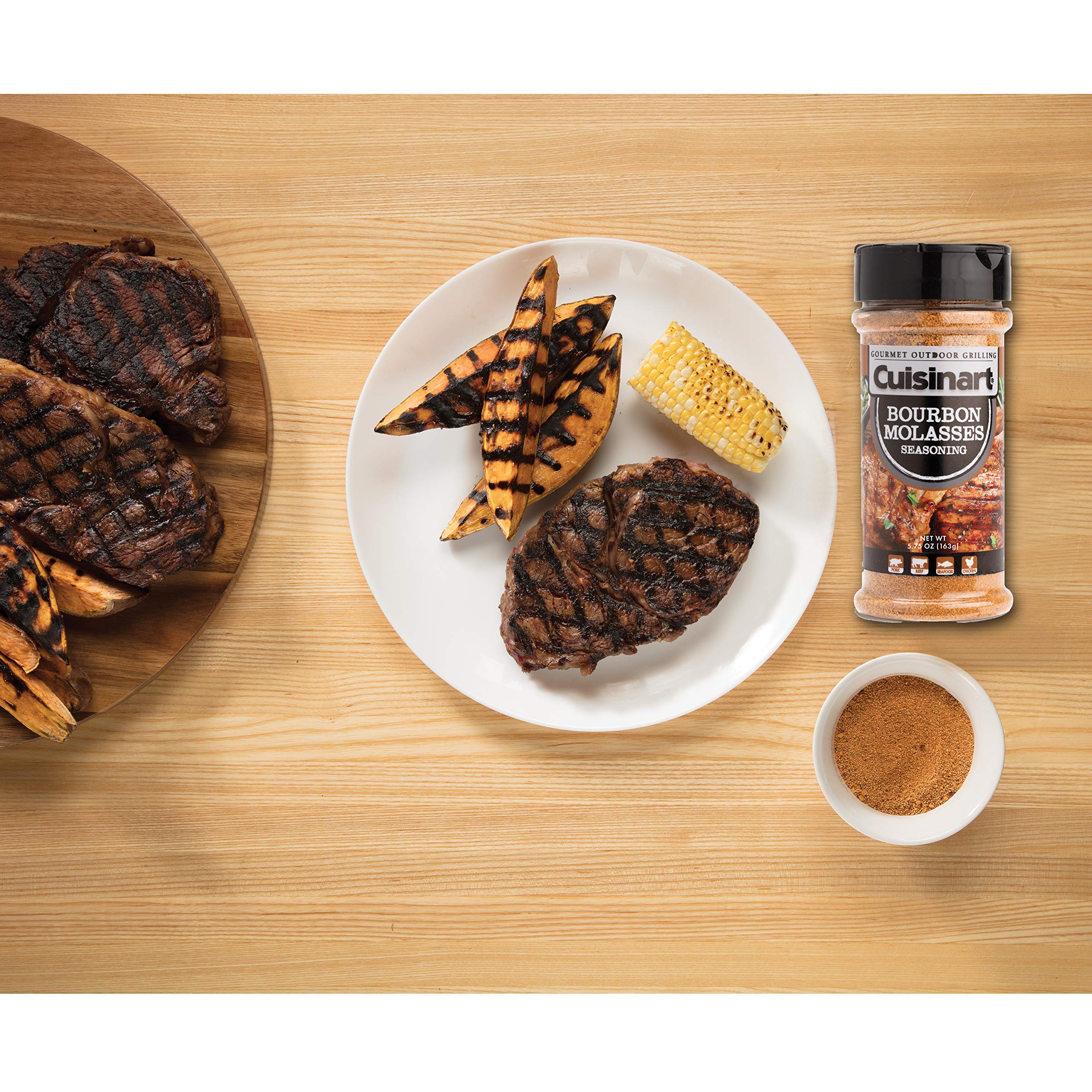 Cuisinart CGSS-780 Bourbon Molasses, 11.5 OZ (325g) BBQ Seasoning