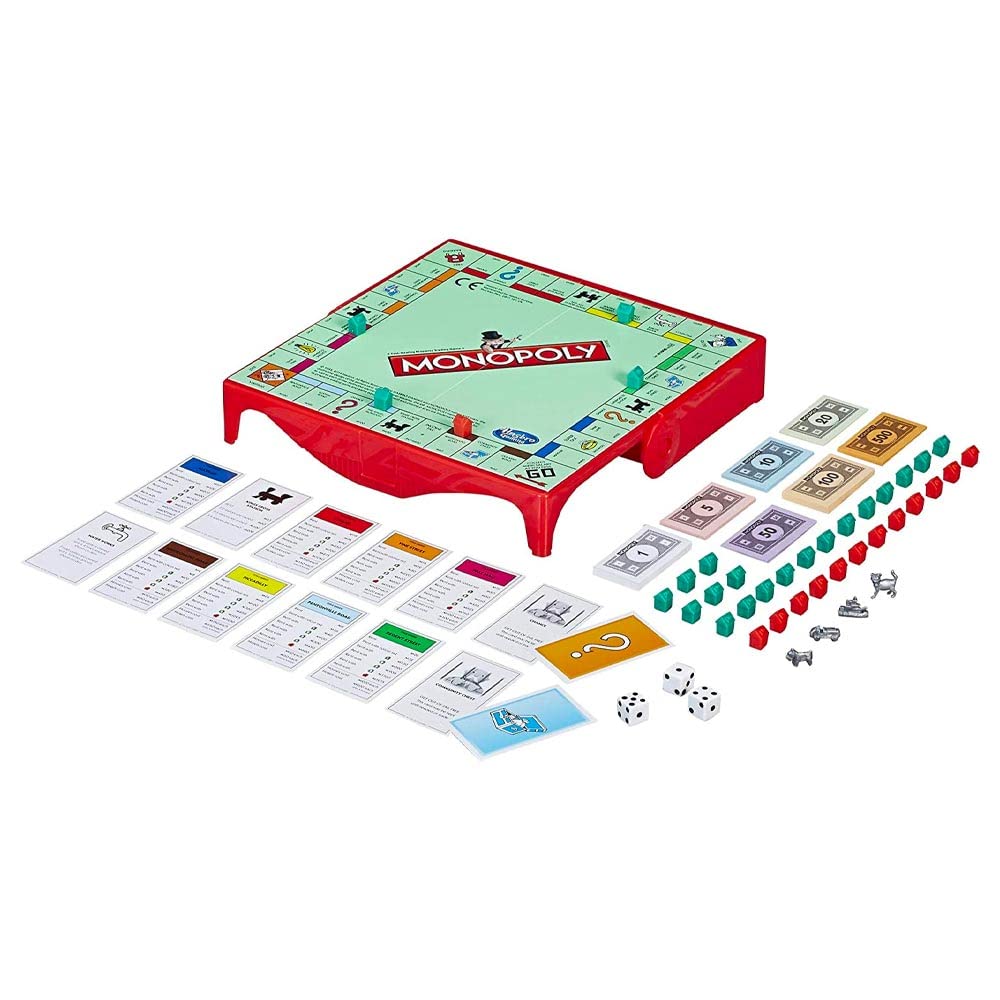 Monopoly Hasbro Gaming Grab & Go Game