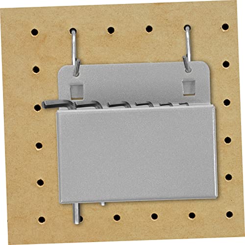 DOITOOL Tool Hook Wall Mounted Hooks Wall Mounted Holder Screw Organizer Desk Shelf Organizer Pegboard Wrench Organizer Tools Organizer Tool Mount Garage Organization and Storage