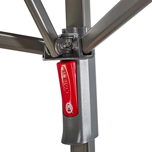 Coleman Expandable Shade Shelter | Adjustable Canopy Tent | UPF 50+ Sun Protection | 10 x 10 Feet | Slate
