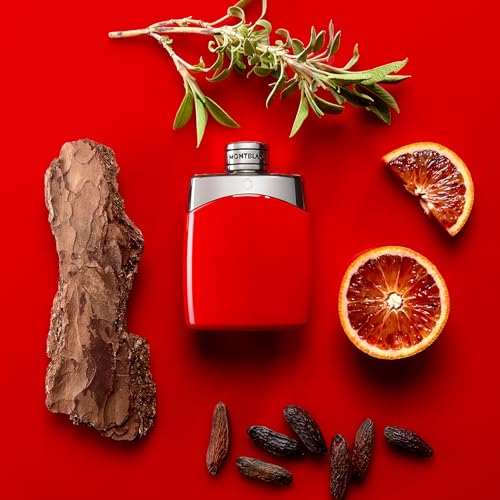 MONTBLANC Legend Red Eau de Parfum - Long Lasting Fragrance with notes of Blood Orange, Sage & Mahogany Woods - Charismatic & Woody - 1.7 fl. oz.
