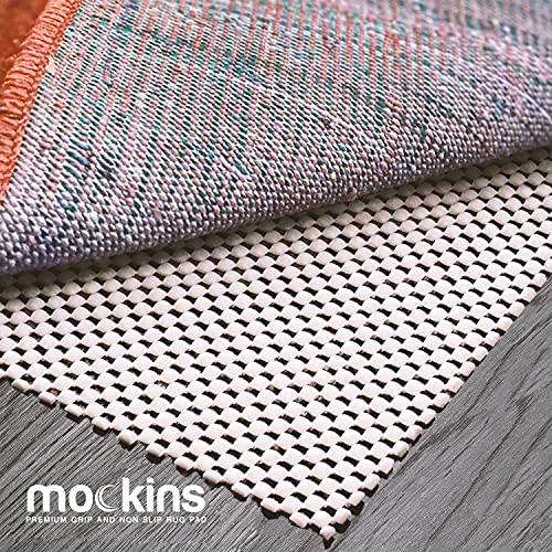 Nevlers Non Skid Rug Pad 6x9 ft | Extra Thick Rug Gripper | Premium Non Slip Rug Pads | White Runner Rug Pad |Reversible Area Rug Pad Gripper | Anti Slip Rug Pad |Customizable Rug Mats for Under Rugs