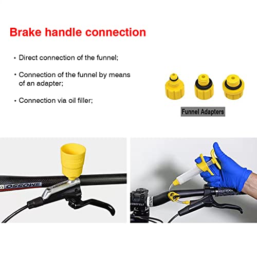 CNC Bike Brake Bleed Kit for Shimano Deore SLX XT XTR,MTB Hydraulic Brake Bleed Kit for Shimano, Professional