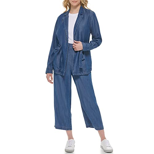 Calvin Klein womens SPORTSWEAR JACKET, INDIGO, X-Small
