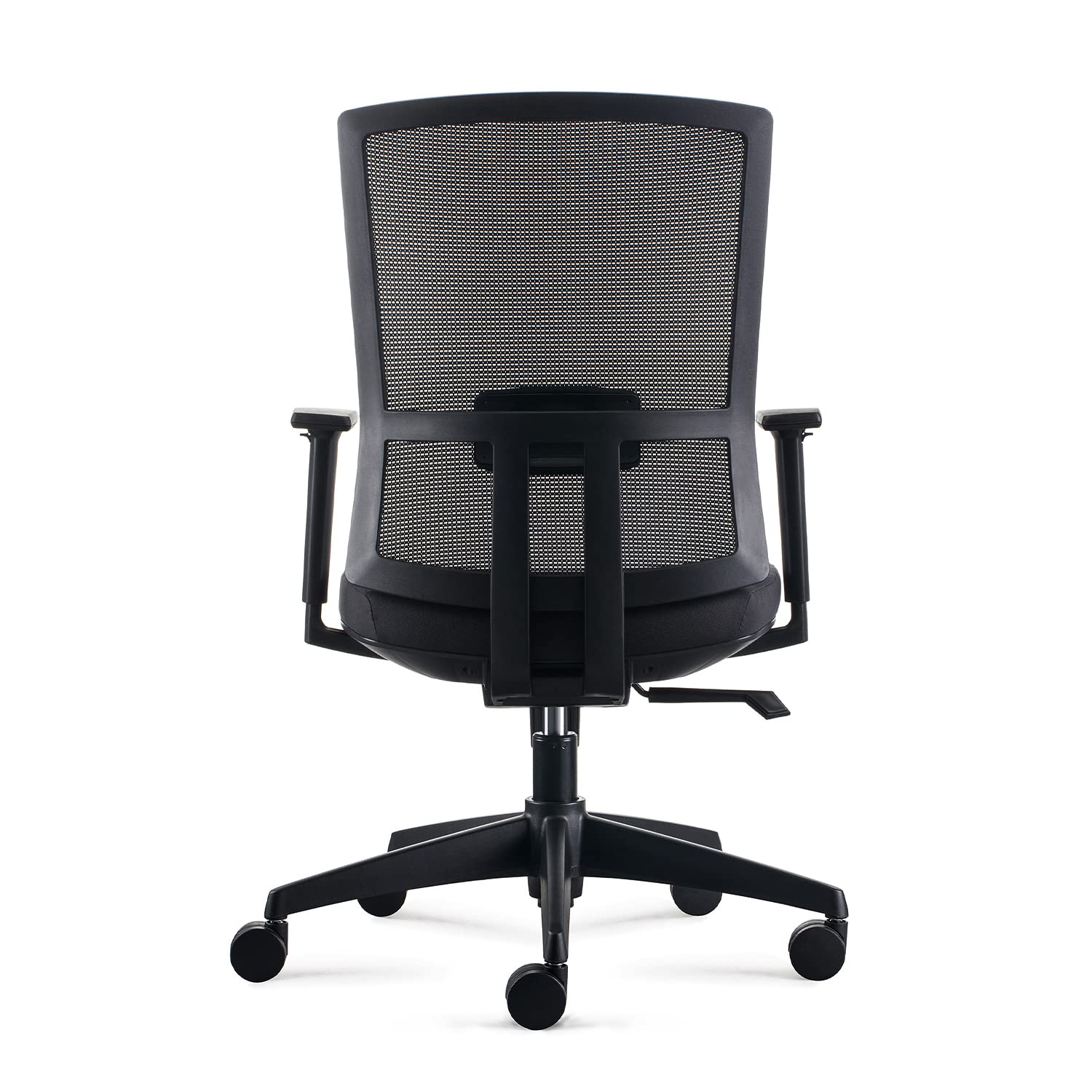 CHAIRLIN Ergonomic Mesh Mid-Back Home Office Computer Task Chair with Lumbar Support and Height Adjustable Armrest Supports up to 350 LB of Weight