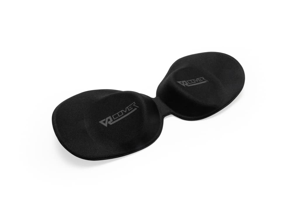 VR Cover Lens Cover for Apple Vision Pro, Meta Quest 3, Quest 2, Pico Neo3 Link, Pico Neo3 Pro, and Pico Pro Eye (Black)