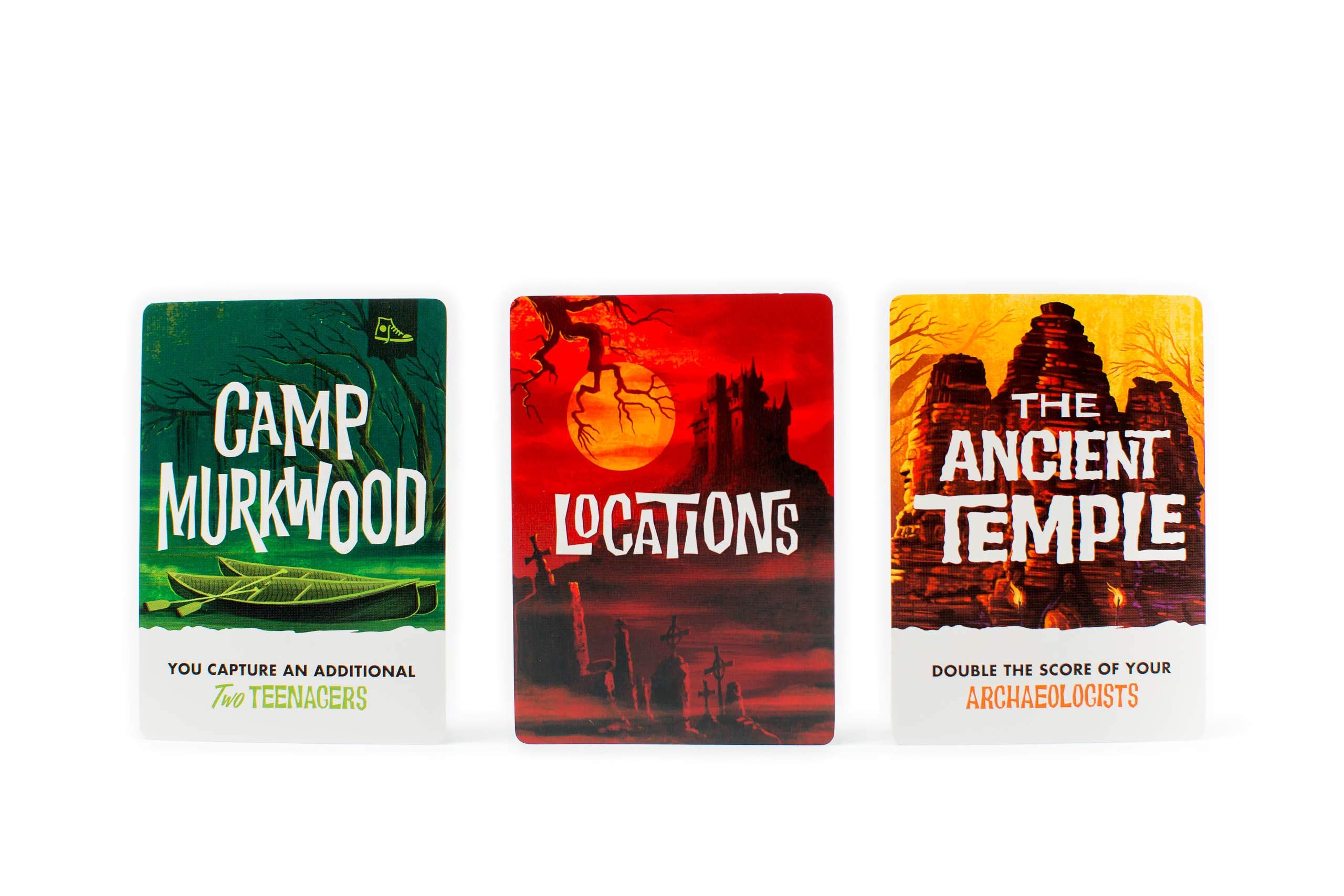 Campy Creatures 2nd Edition - a ghoulish Card Game of Bluffing, Deduction, and Trick Taking for Families and Monster Lovers