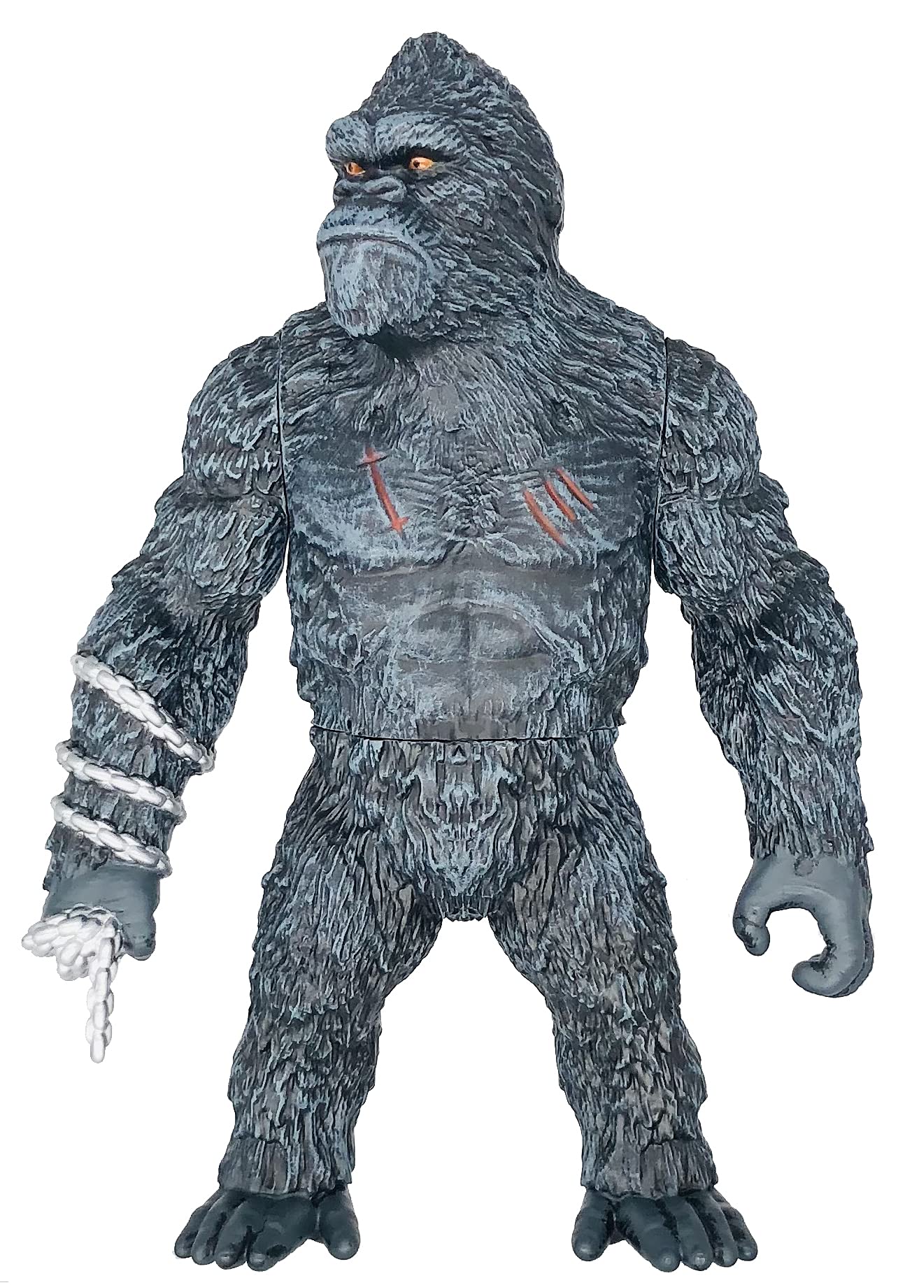 TwCare Giant King Kong vs Godzilla Action Figure 11.3" Fight Mode Gorilla Ape Solid Wild Movie Series, Travel Bag
