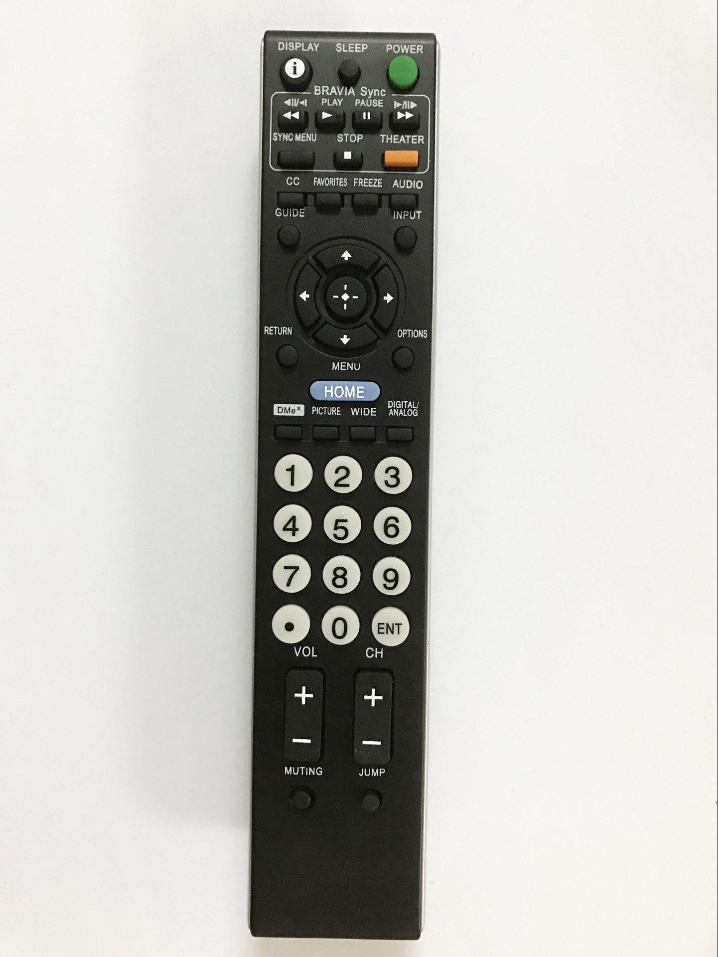 Replacement Remote Control for Sony TV KDL-52V4100 KDL-32VL140 KDL-40V3000 KDL-46WL140 Bravia LCD HDTV
