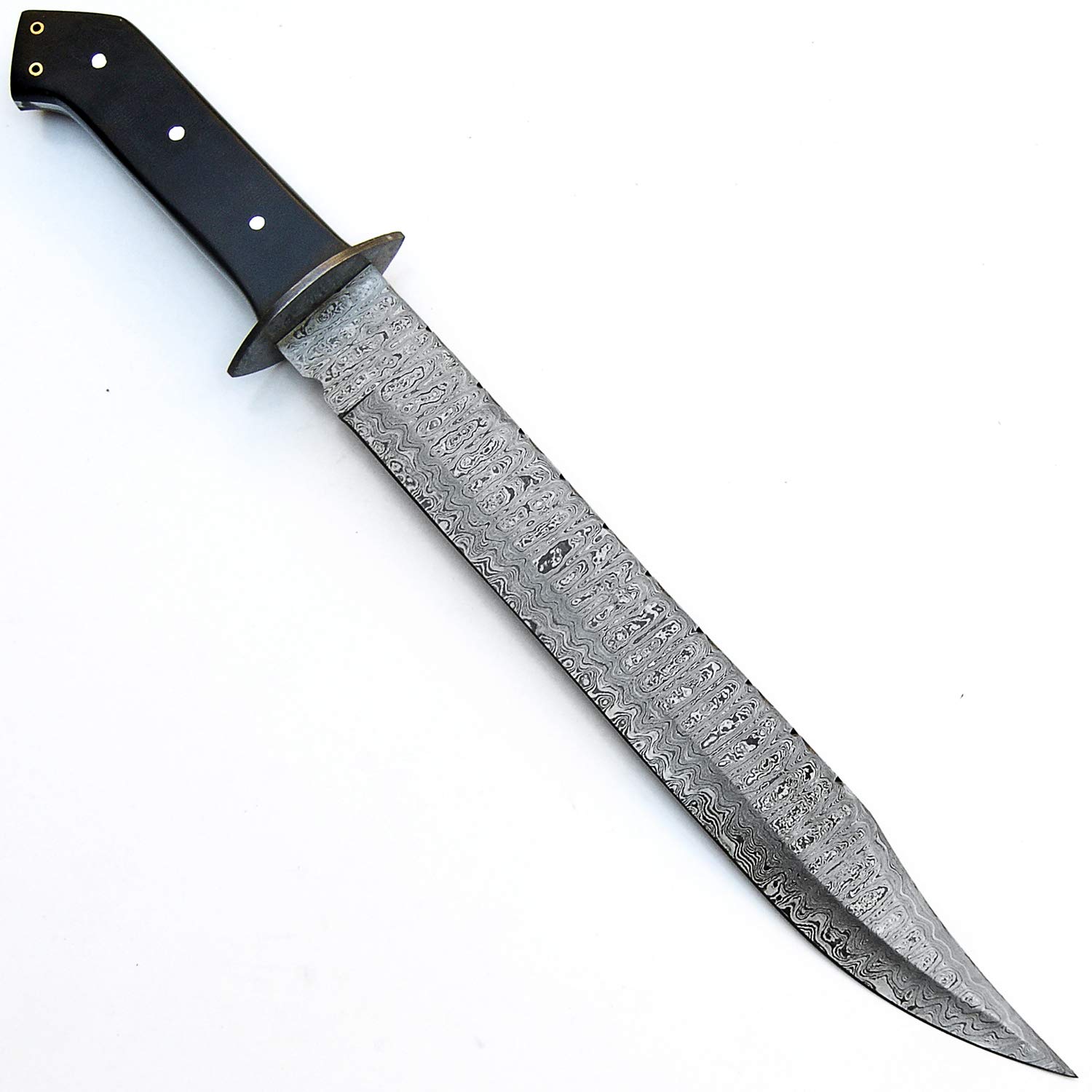 Custom knife Handmade Damascus steel Knife With Sheath - Handmade Hunting Knife Fixed Blade Long Knives the Best Deer Hunting Knife 9907