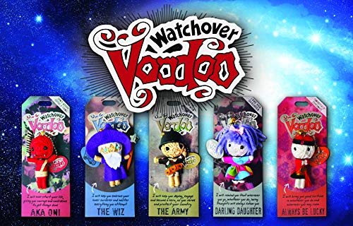 Watchover Voodoo - String Voodoo Doll Keychain β Novelty Voodoo Doll for Bag, Luggage or Car Mirror - Baller Voodoo Keychain, 5 inches