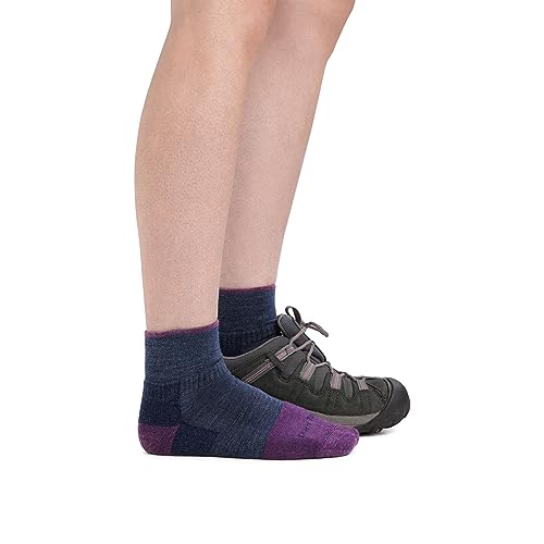 Darn Tough Steely 1/4 Midweight with Cushion w/ Full Cushion Box - Women's (Shale, Medium)
