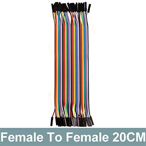 EXONGY Breadboard 830 Point PCB Board MB-102 MB102 Test Develop DIY Kit Nodemcu Raspberri Pi 2 LCD High Frequency 40pin Line (Color : Female to Female30cm)