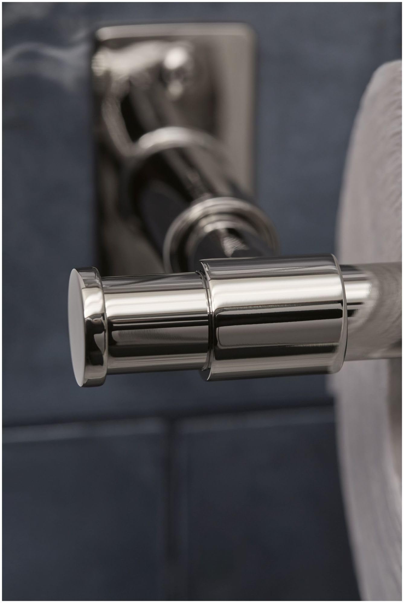 Kohler K35929-SN Castia by Studio McGee Wall Mounted Pivoting Toilet Paper Holder Vibrant Polished Nickel