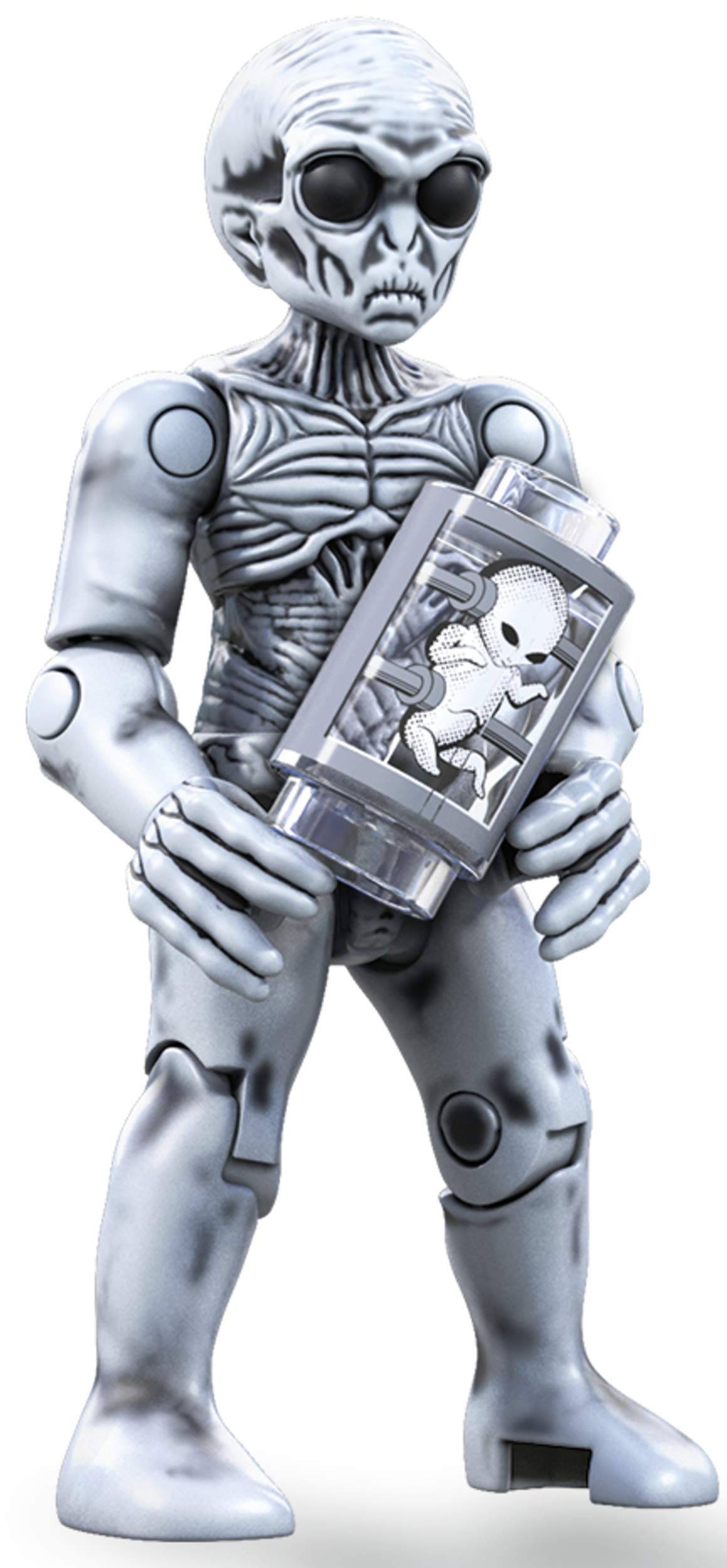 Mega Construx Probuilder Grey Alien