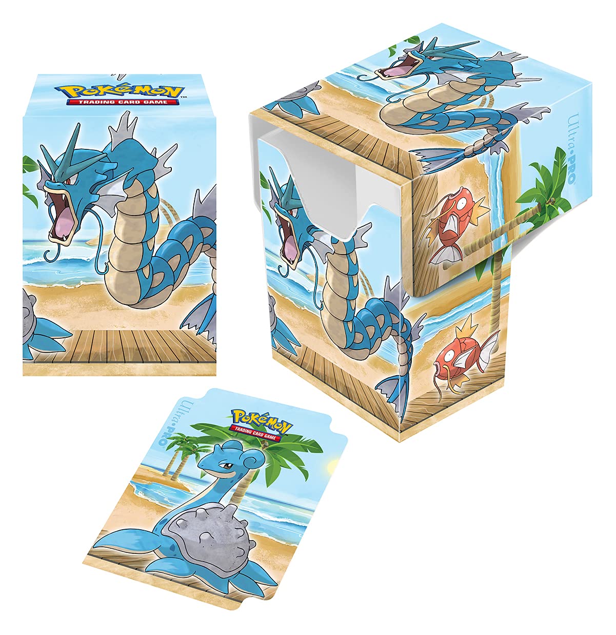 Ultra Pro Gallery Series Seaside Full View Deck Box for Pokémon
