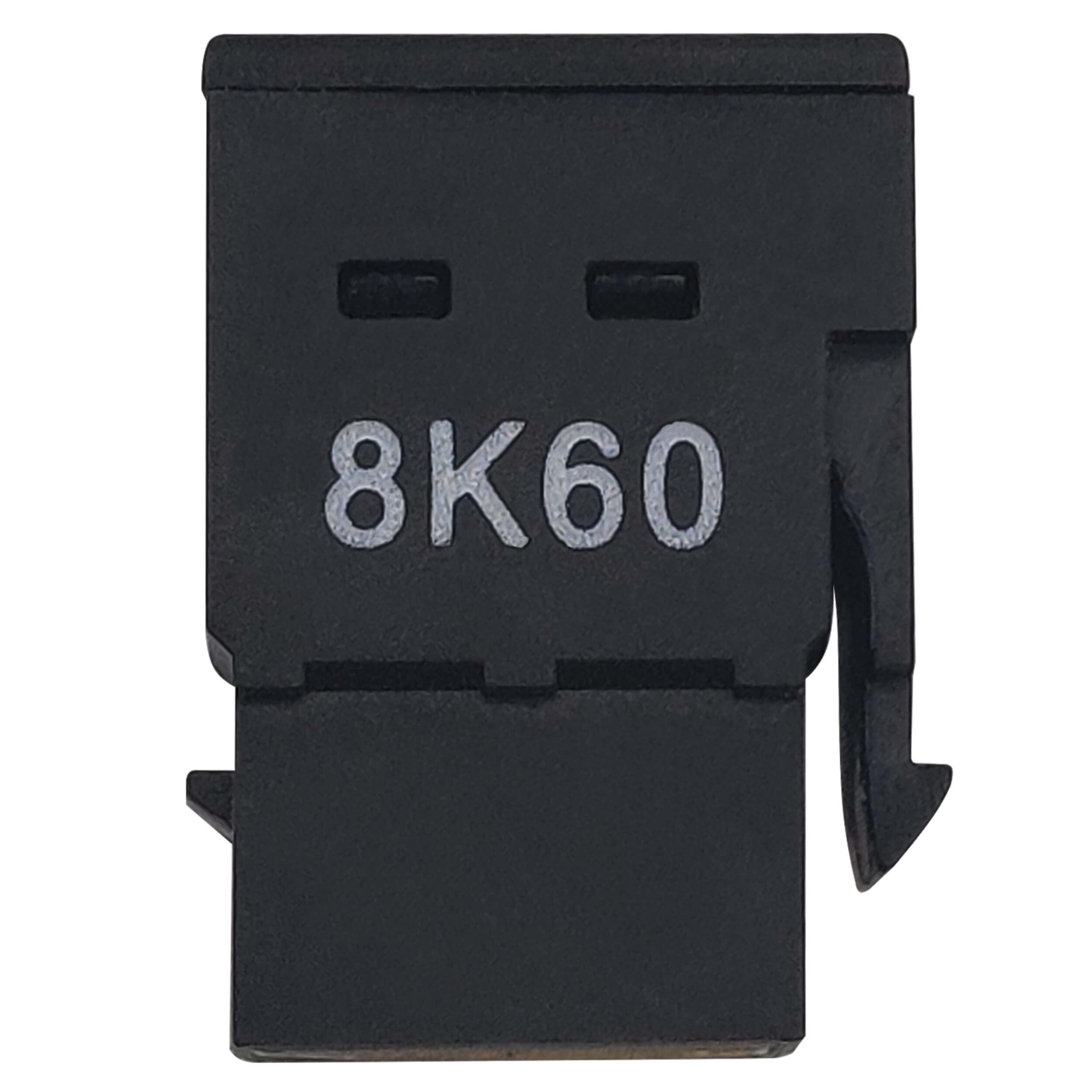 Tripp Lite HDMI Keystone Panel Mount Coupler (F/F), 8k Video @ 60Hz (4:4:4), HDCP 2.2, Black, (P164-000-KPBK8K)