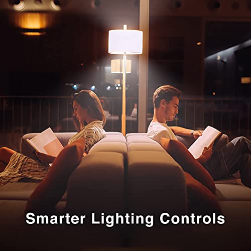 DAYBETTER Smart Light Bulbs, Alexa Light Bulb, WiFi Bulbs, Smart Bulbs That Work with Alexa & Google Assistant, RGBCW Color Changing Light Bulb A19 E26 9W 800LM Led Light Bulb, No Hub Required, 6 Pack