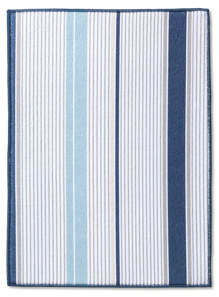 Threshold Set of 2 Native Pattern Placemats with Knotted Fringe and One Dish Mat