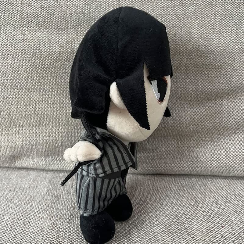 Elingsa Wednesday Addams Plush, Wednesday Addams Doll Stuffed Toy Figures for Birthday