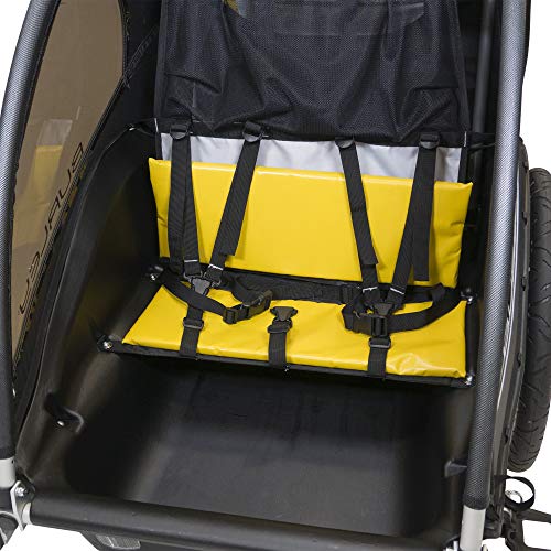 Burley Cub Rental Trailer Yellow