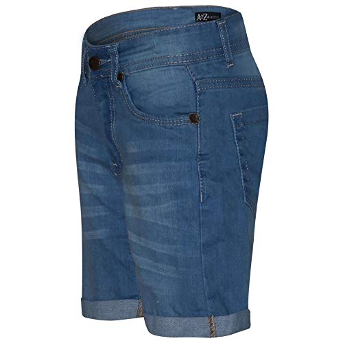 Kids Girls Shorts Bermuda Light Blue Jeans Hot Pant Summer Denim Short 5-13 Year