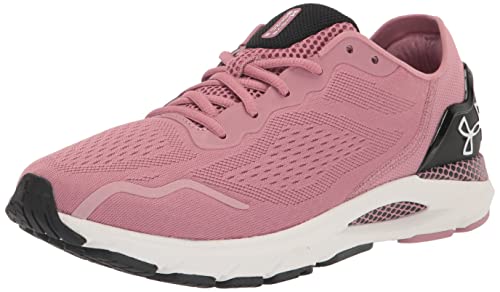 Under Armour Women's HOVR Sonic 6 Running Shoe, (601) Pink Elixir/Black/Halo Gray, 9