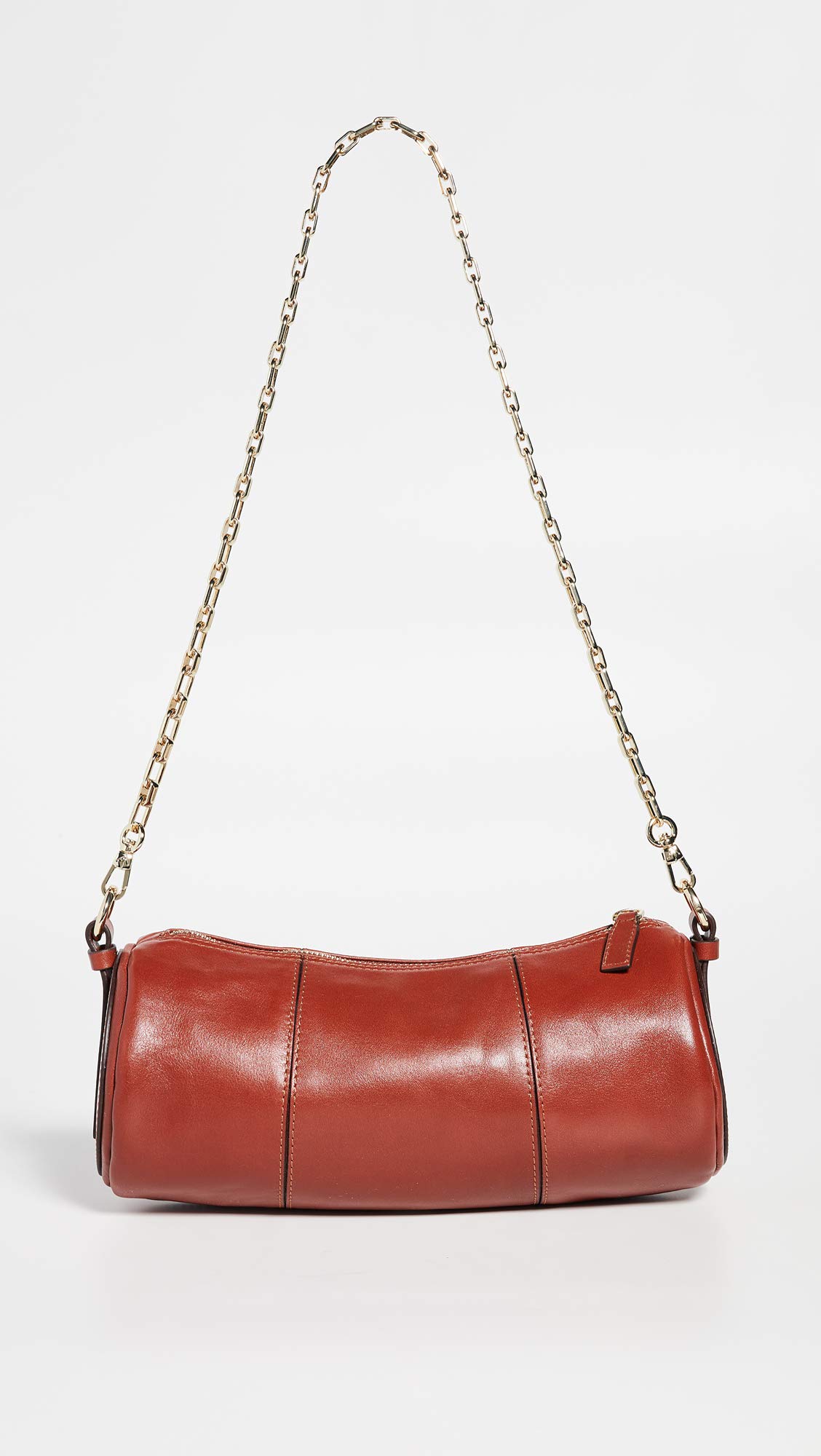 MANU Atelier Women's Cylinder Shoulder Bag, Redbole, One Size