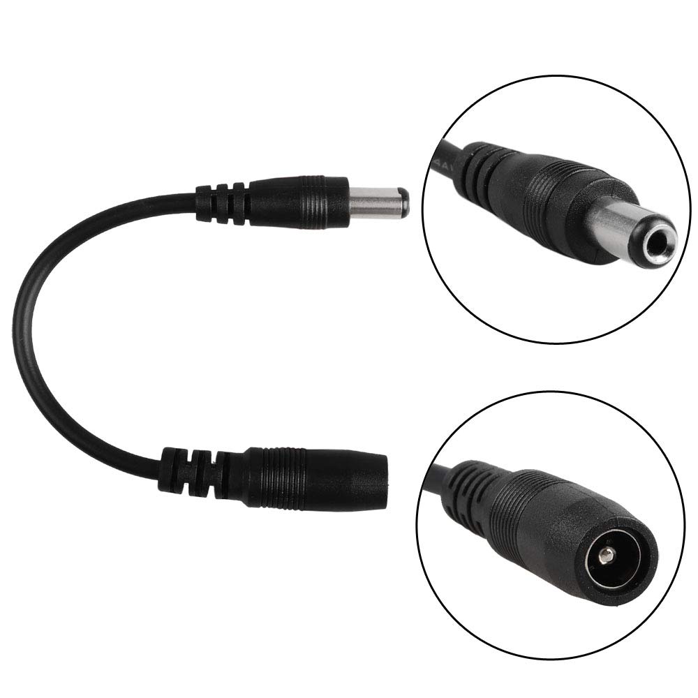 Mr.Power Reverse Polarity Converter Cable 5.5 X 2.1 for Keyboard Guitar Effect Pedal (1 pcs)