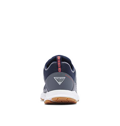 Columbia PFG Men's Megavent II PFG Shoe, Collegiate Navy/Blood Orange, 7 Regular US