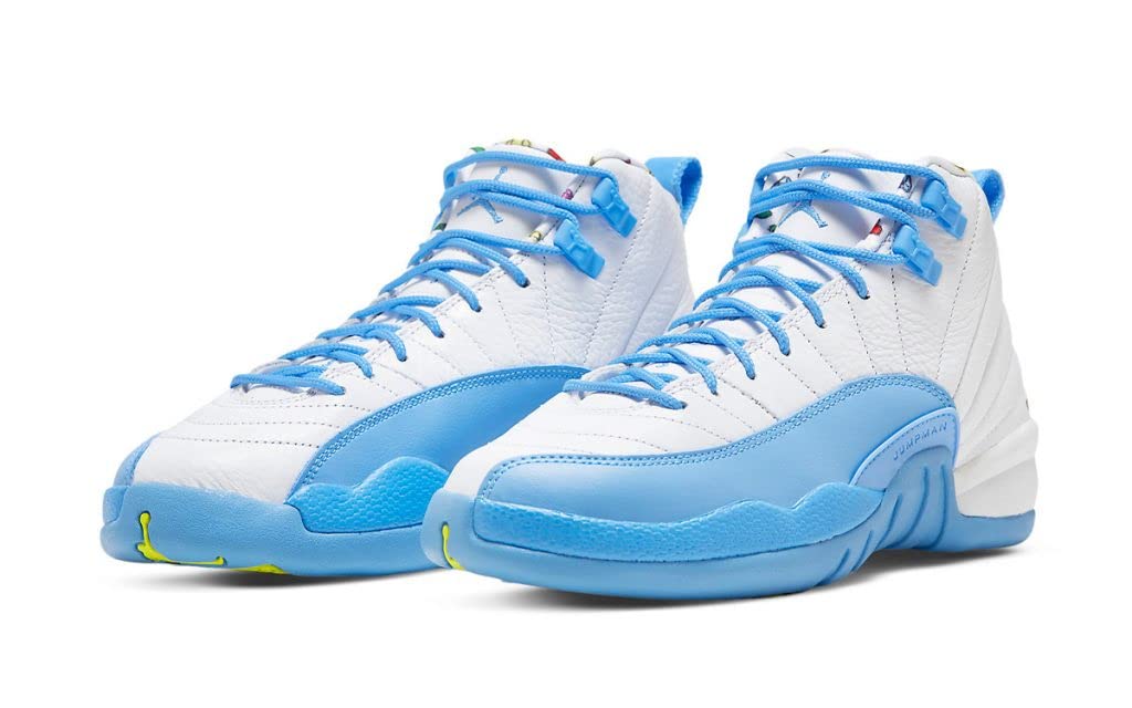 Jordan Youth Air 12 GS DQ4365 114 Emoji - Size 4.5Y