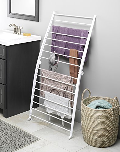 Whitmor Spacemaker Drying Rack, White