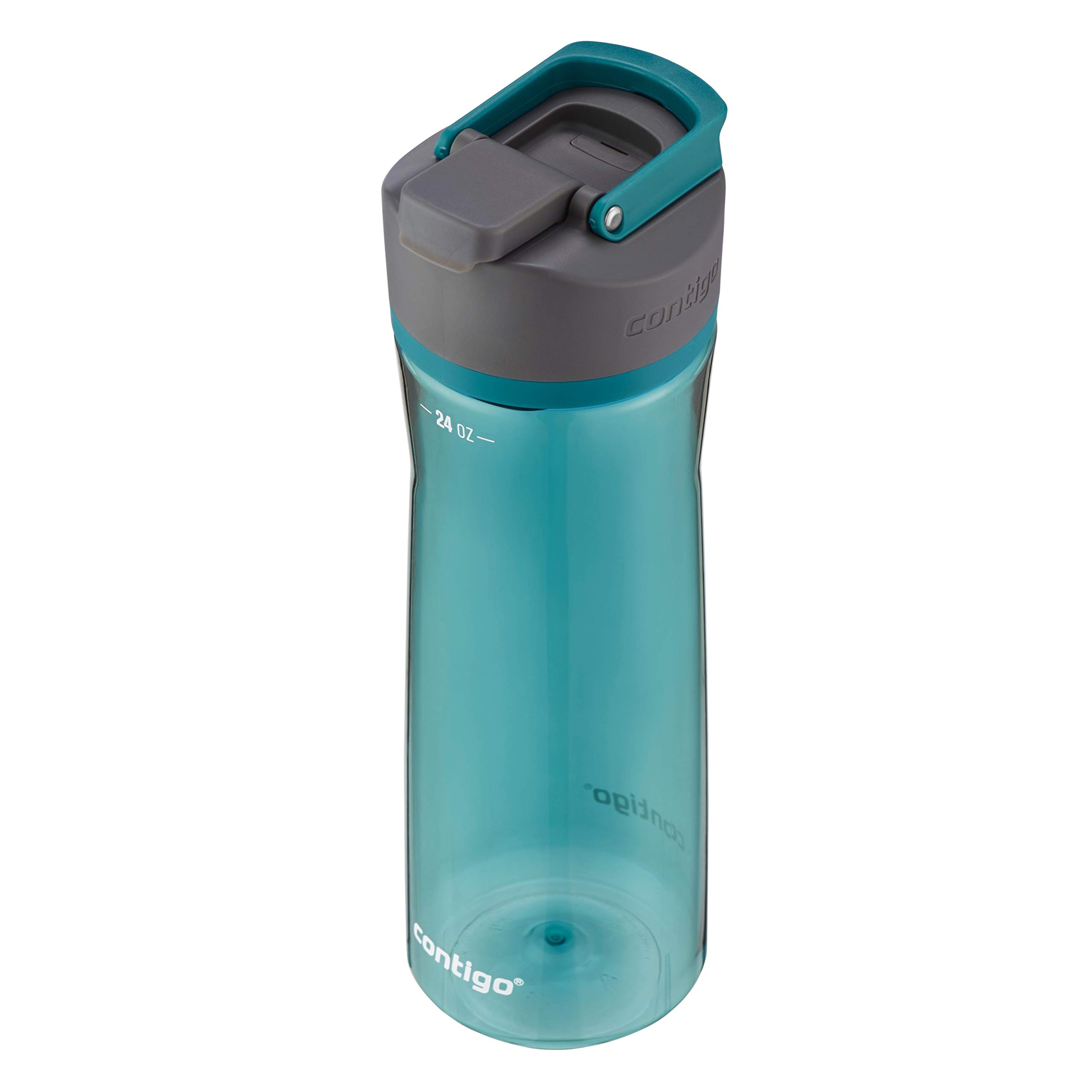 Contigo Jackson 2.0 BPA-Free Plastic Water Bottles with Leak-Proof Lid (24oz, 2-pack) Cortland Spill-Proof Water Bottle (24oz)