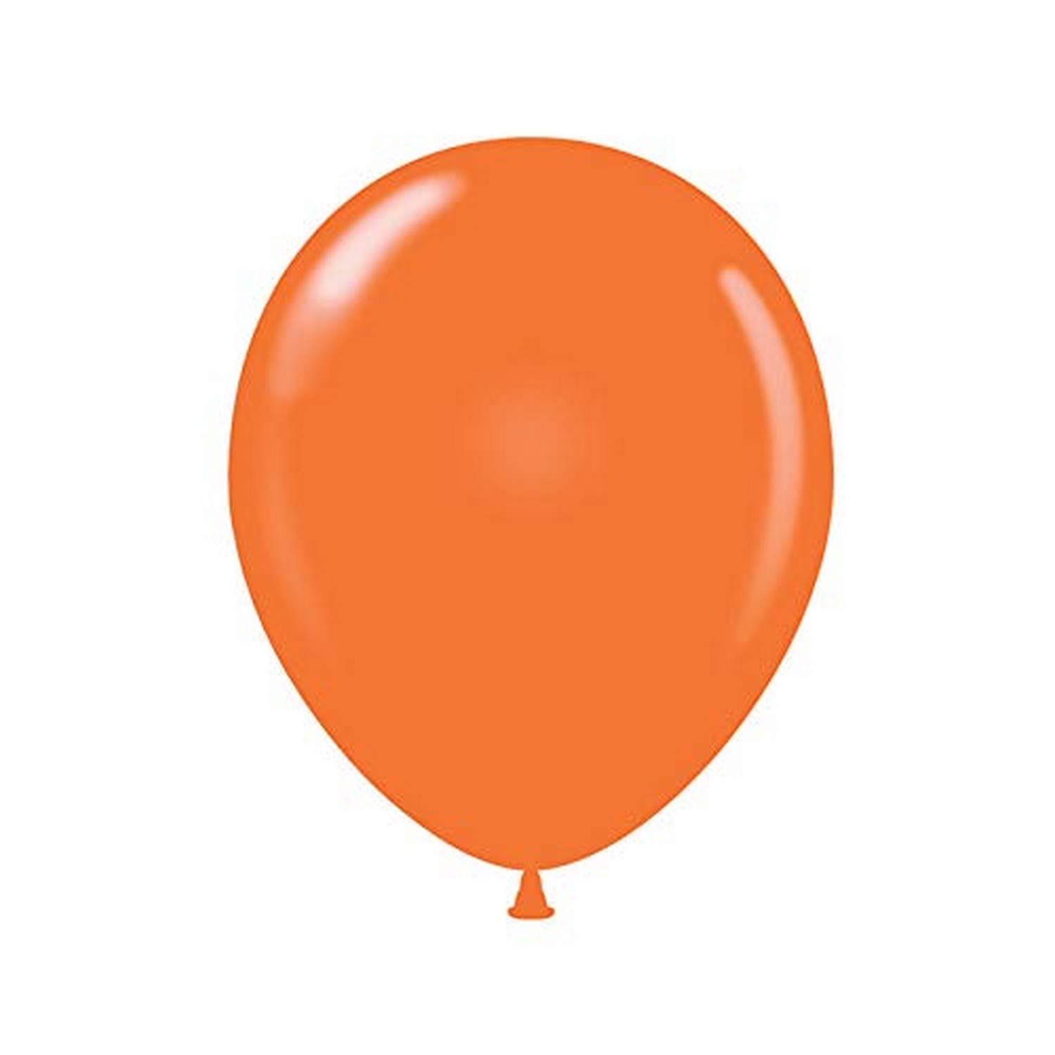 Tuf-Tex 5" Orange Latex Balloons
