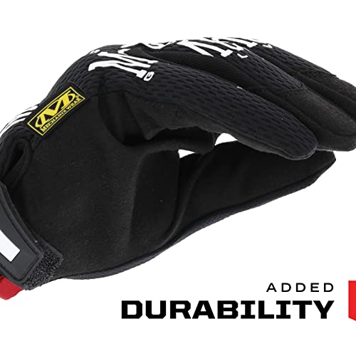 Mechanix Wear: The Original Work Glove with Secure Fit, Synthetic Leather Performance Gloves for Multi-Purpose Use, Durable, Touchscreen Capable Safety Gloves for Men (Black, XXX-Large)