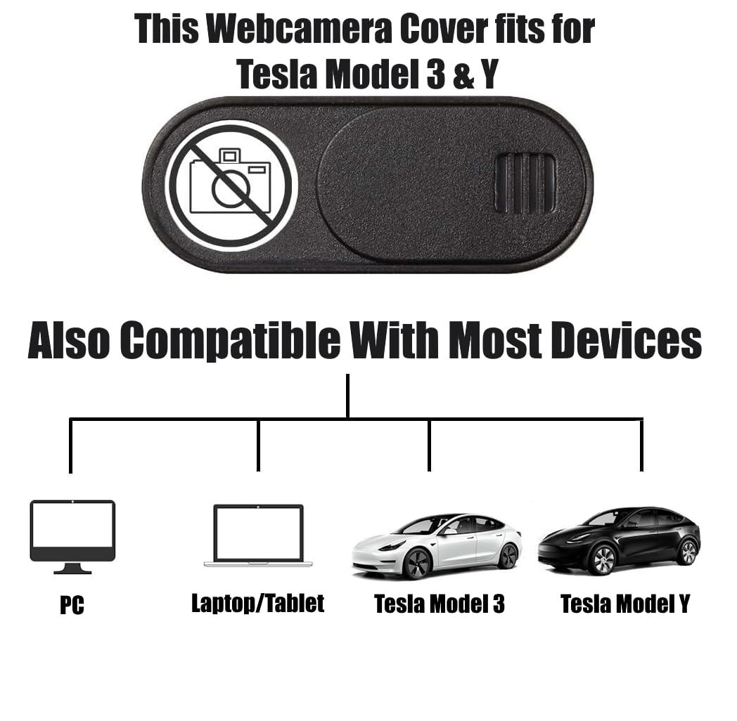 California JOS Webcam Cover Slide, Ultra-Thin for Laptop, MacBook, PC, iPhone, Protect Your Privacy and Security