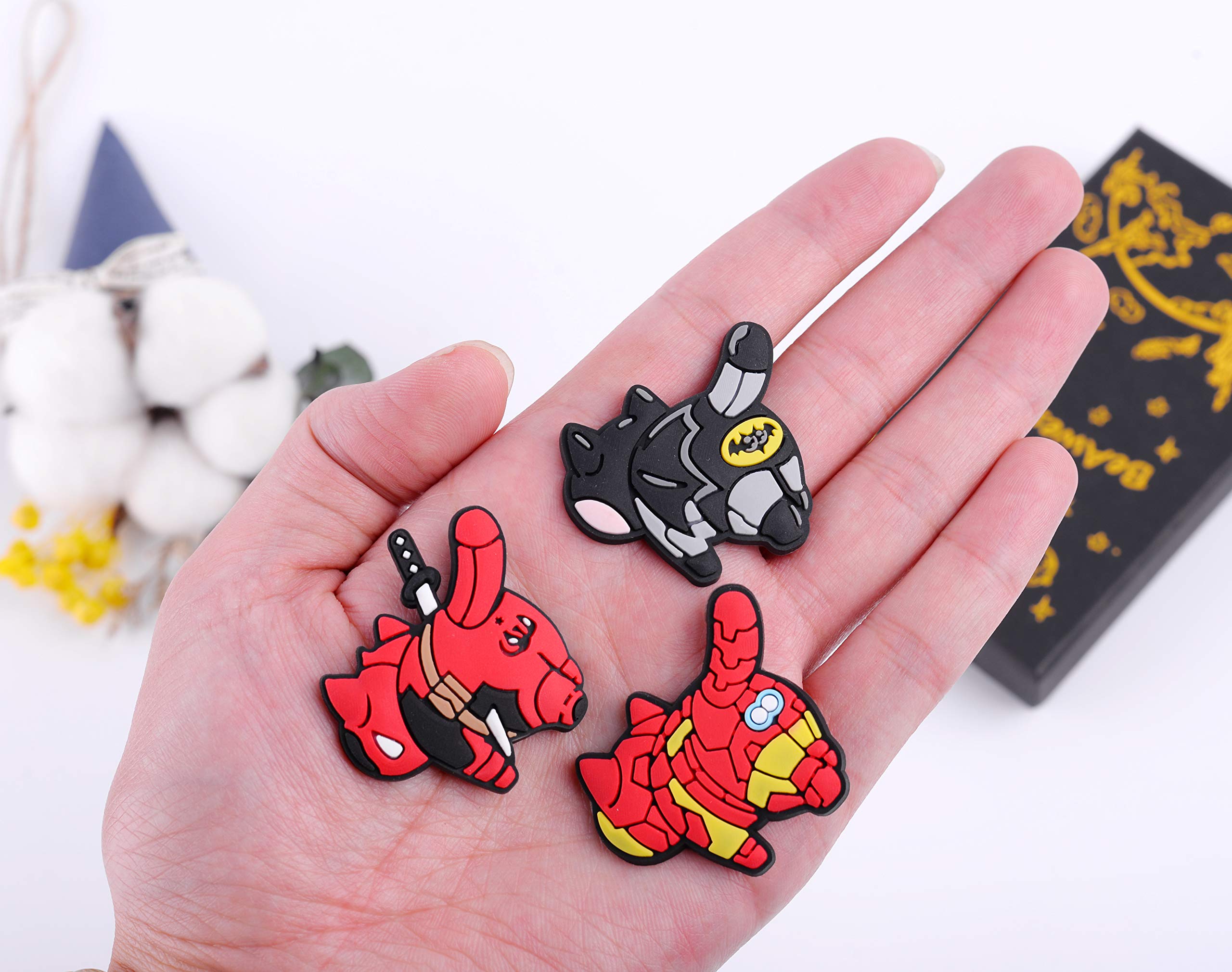 Exclusive Cat Butt Refrigerator Magnets | Superhero Cats Butts Fridge Magnets | Marvel Legends Cute Magnets | Marvel Gifts for cat Lovers