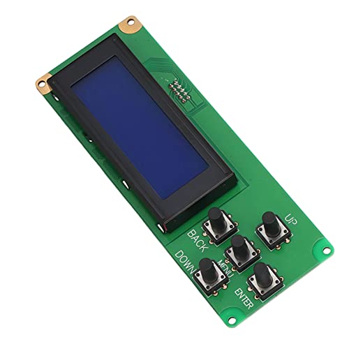 Eulbevoli LCD Display Board, White Character LCD Controller Module 2004 for Working