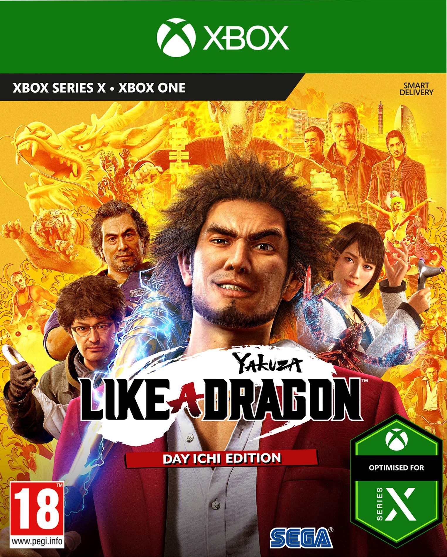 Yakuza Like a Dragon Day Ichi Steelbook Edition Xbox One | Series X Game