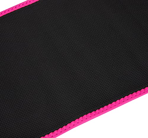 Mind Reader Waist Trainer Belt, Tummy Cincher for Exercise, Slimming Stomach Shaper for Men and Women, Sport Girdle, Neoprene, 30 in., Small, Pink