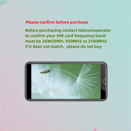 Unlocked Cell Phone,Y99 Android Smartphone, 5.75-inch IPS Full-Screen,Dual SIM Card,1GB RAM 8GB ROM,Only Supports Dual SIM Card Frequency Band of 3GWCDMA :850/2100MHZ(Blue)