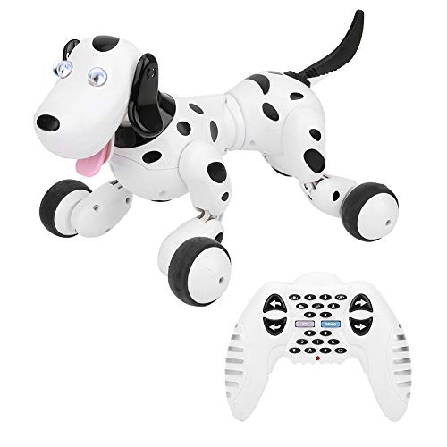 Multi‑Functional Robots Electric Dog, Electronic Pet, Smart for Kids Children(Black)
