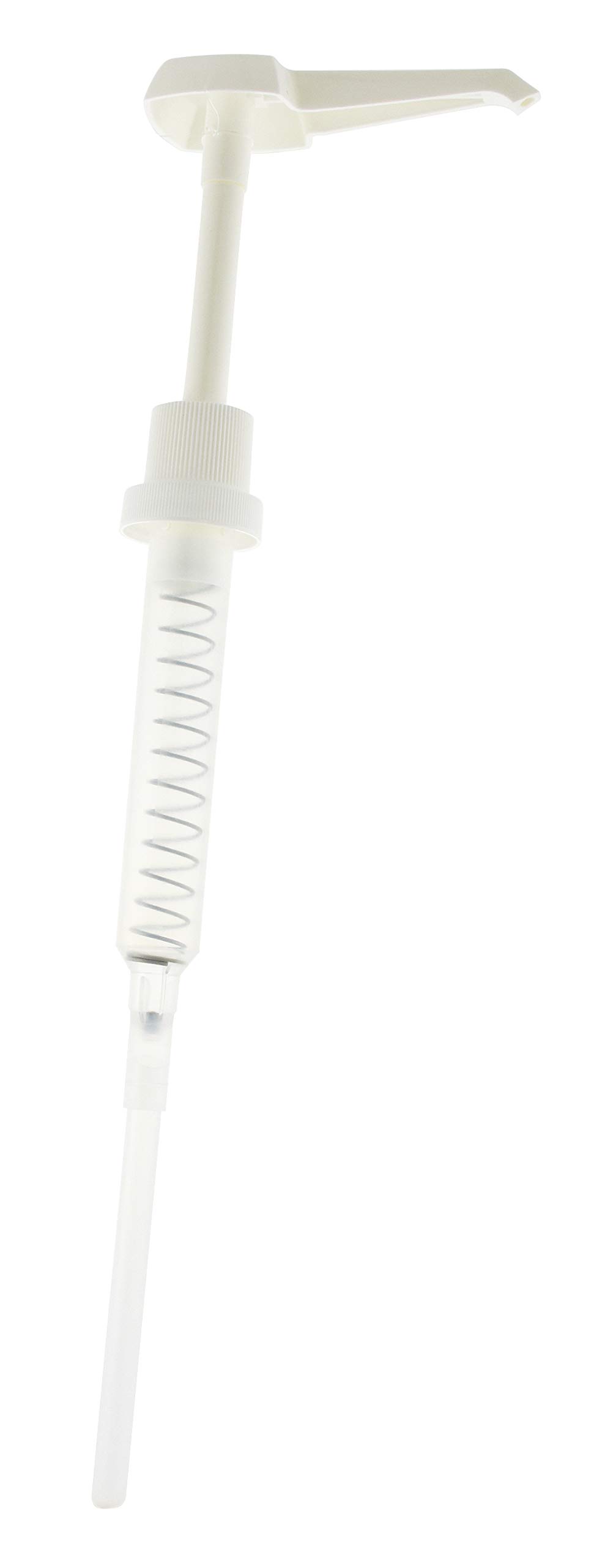 Snappy Popcorn Syrup Pump Dispenser for Gallon Jug, 1 Ounce, White