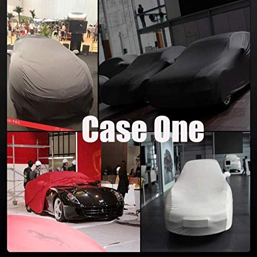 CHEY Car Cover, Compatible with Benz E350, Customizable Blue Velvet Stretch Car Cover Dustproof,Suitable for Indoor Car Show
