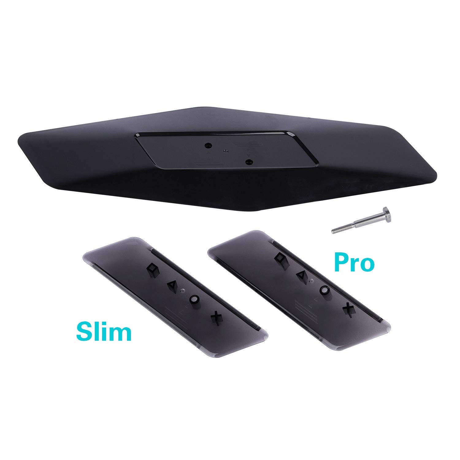 Yanfider Vertical Stand for PS4 Slim / PS4 Pro Console Base Bracket Mount Holder Stand Compatible with Playstation PS4 PRO/ PS4 Slim (PS4 not Included)