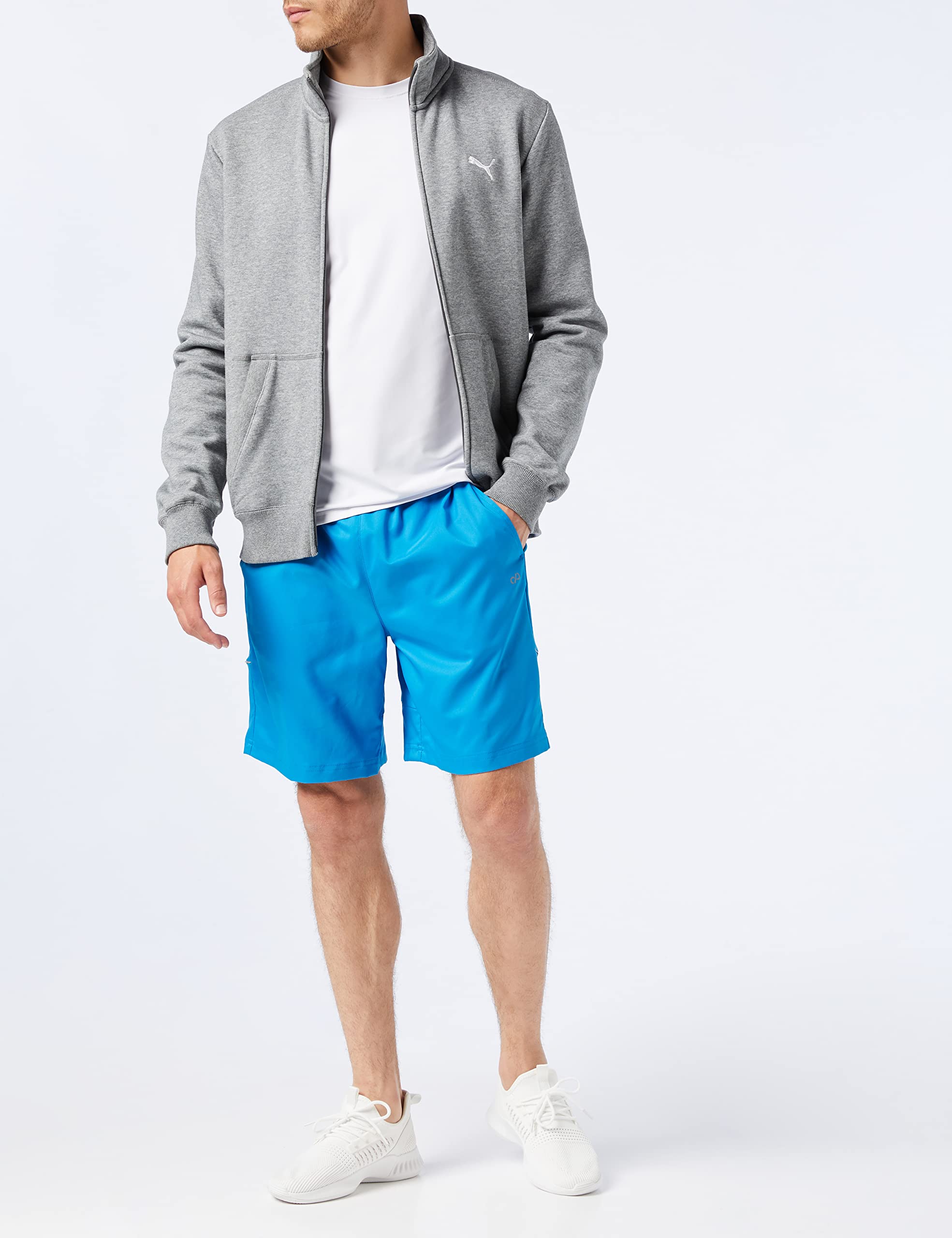 CARE OF by PUMA Men's Shorts, Blue (Indigo Bunting), EU L (US L)