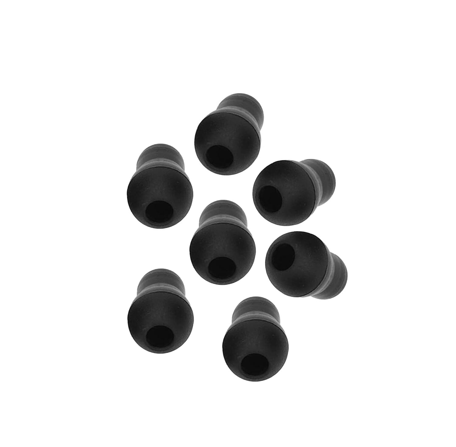 generic 10Pcs Stethoscope Ear Tips, Universal Replacement 2.5mm Silicone Stethoscope Earplugs for 5mm Ear Hooks Durability