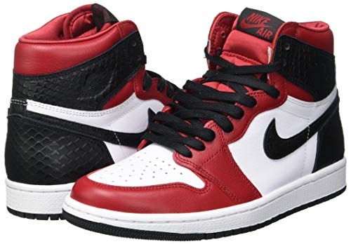 Nike Women's Basketball Shoe, Gym Red Black White, 8 us