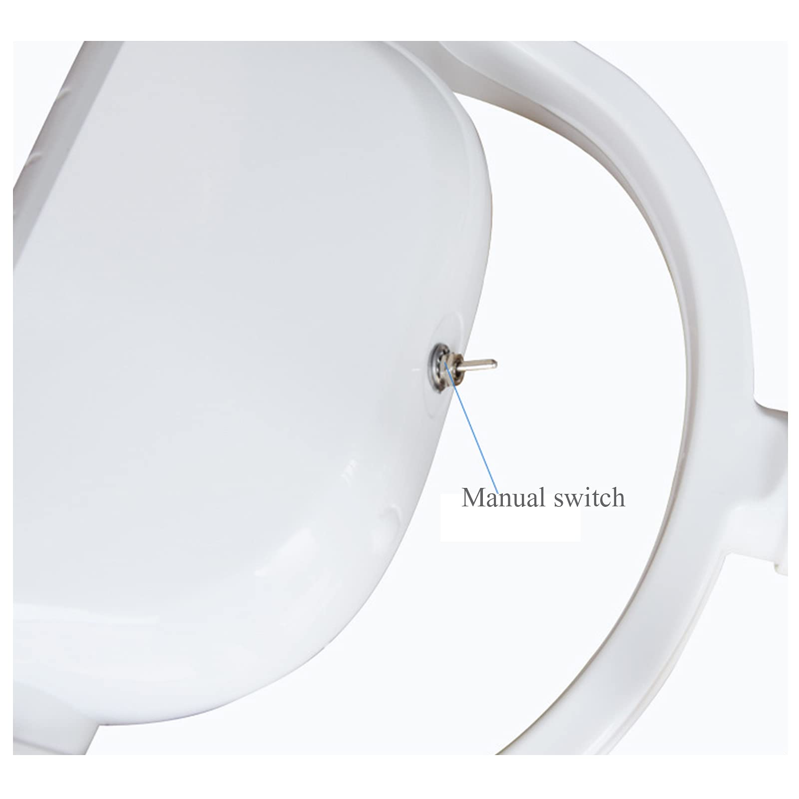 EMUR Dental Induction Lamp Led Oral Operation Light for Dental Unit Chair, 22mm Lamp Connector