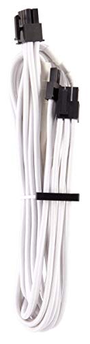 CORSAIR Premium Individually Sleeved PSU Cables Starter Kit – White, 2 Yr Warranty, for Corsair PSUs